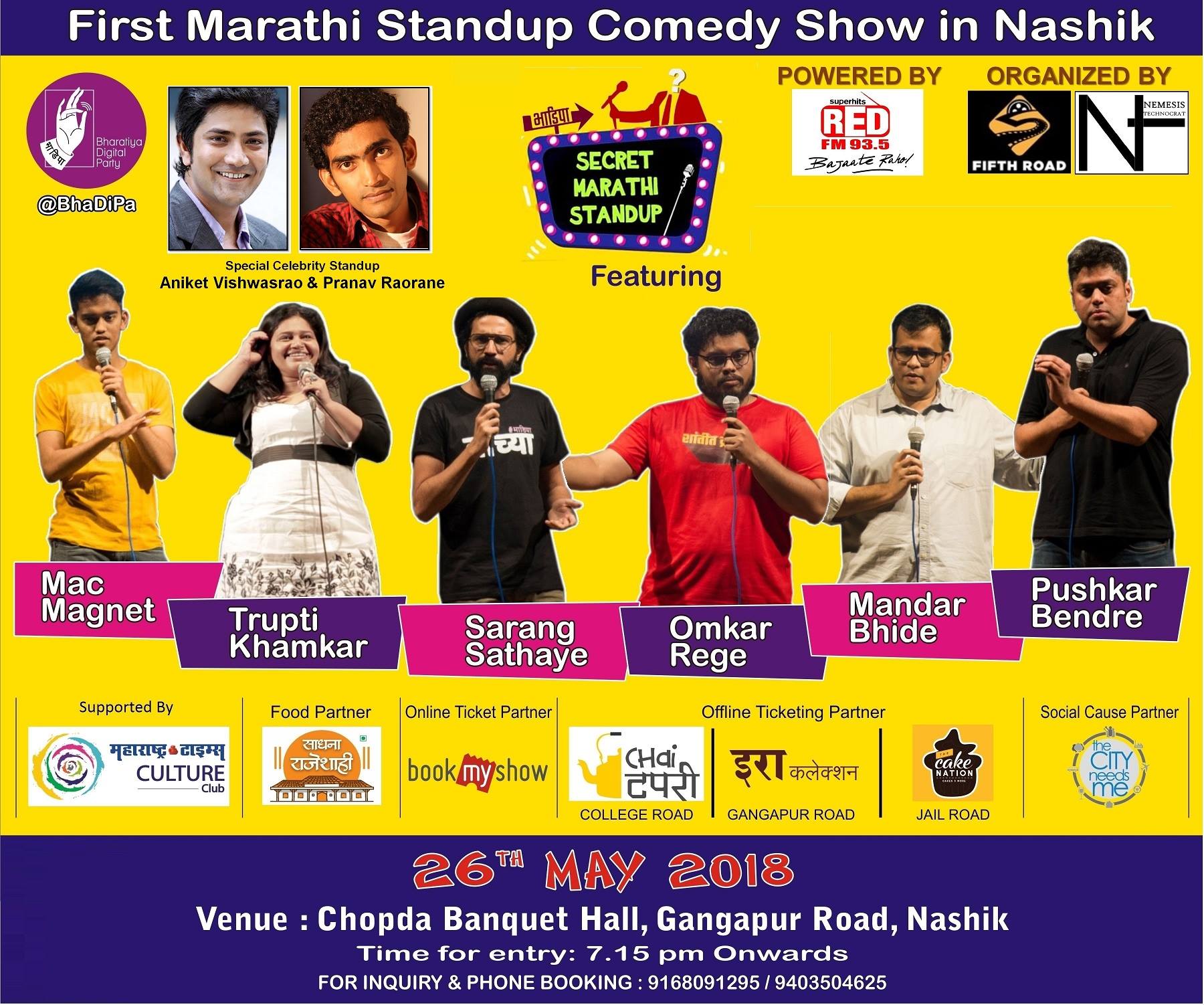 BhaDiPa’s Secret Marathi Stand-Up in Nashik – Just Nashik